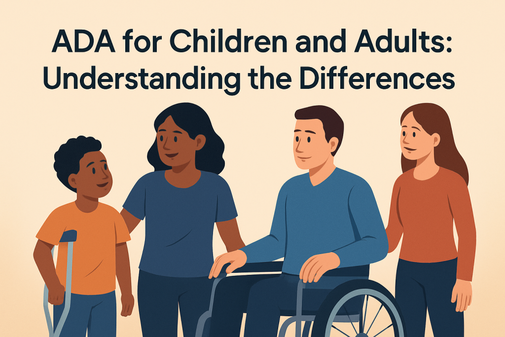 Understanding ADA for Children and Adults: Key Differences and Equal ...