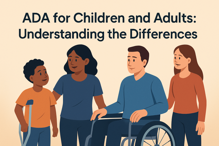 Understanding ADA for Children and Adults: Key Differences and Equal ...