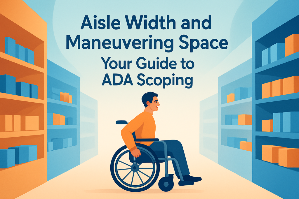 ADA Scoping Guide: Mastering Aisle Width & Maneuvering Space for Compliance
