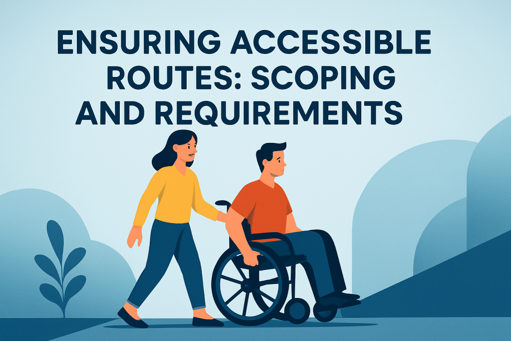 Ensuring Accessible Routes: Scoping and Requirements – KNOW-THE-ADA