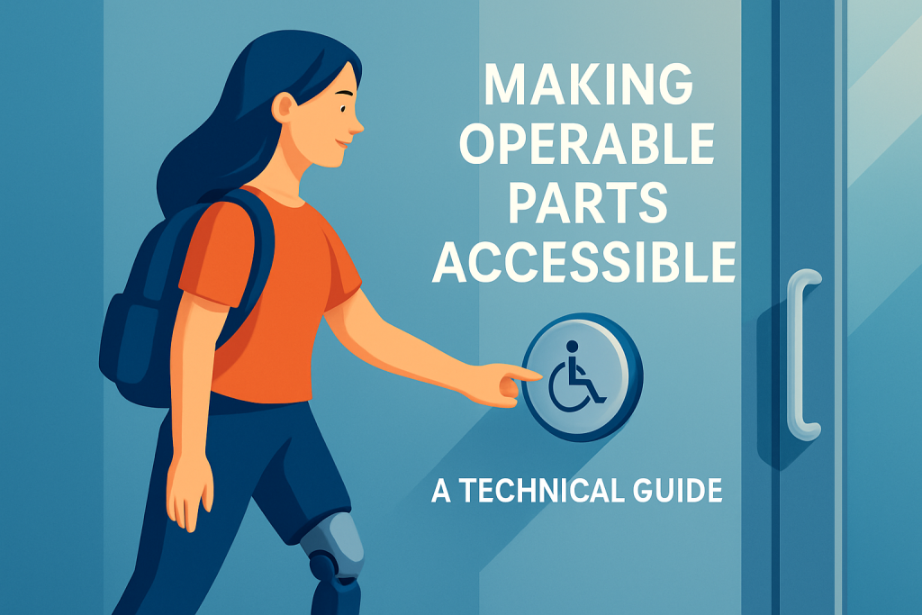 Making Operable Parts Accessible: A Technical Guide – KNOW-THE-ADA