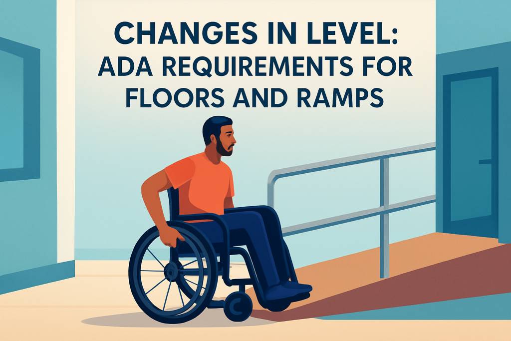 Understanding ADA Level Changes: Essential Floor & Ramp Requirements ...