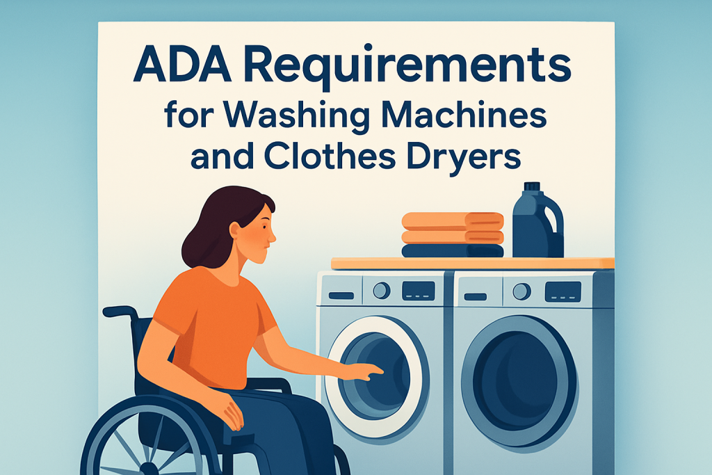 ADA Requirements for Washing Machines and Clothes Dryers – KNOW-THE-ADA