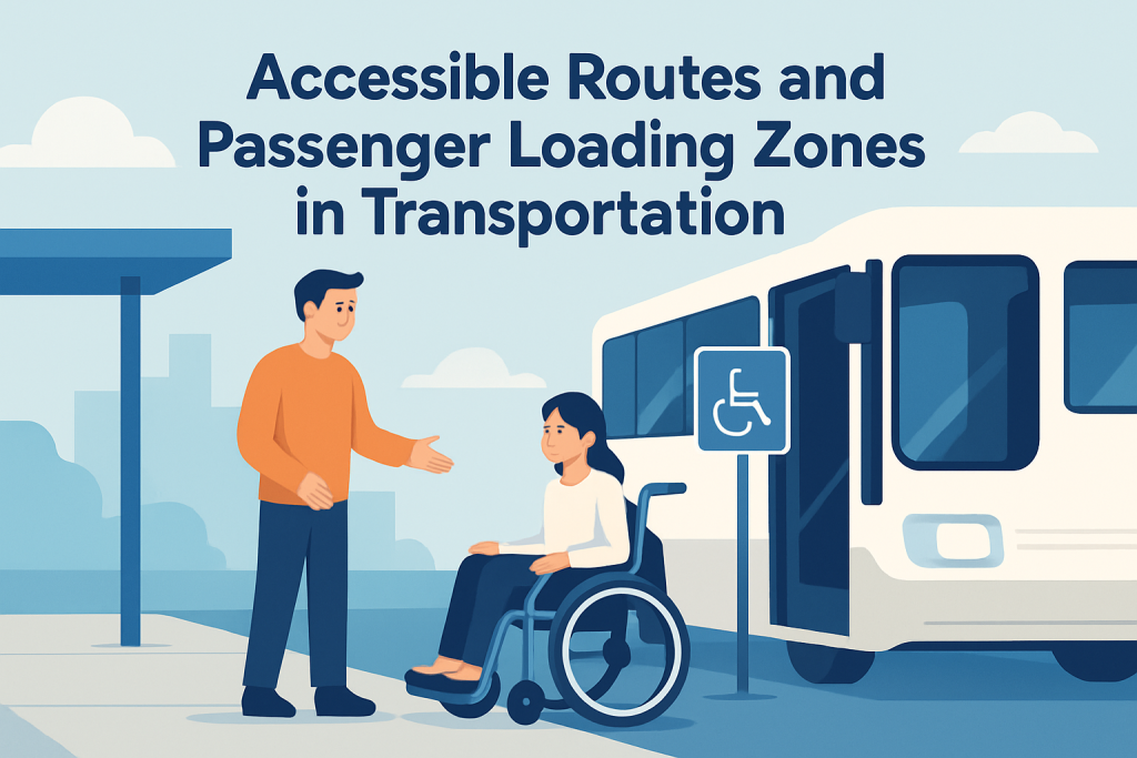 Accessible Routes and Passenger Loading Zones in Transportation – KNOW ...