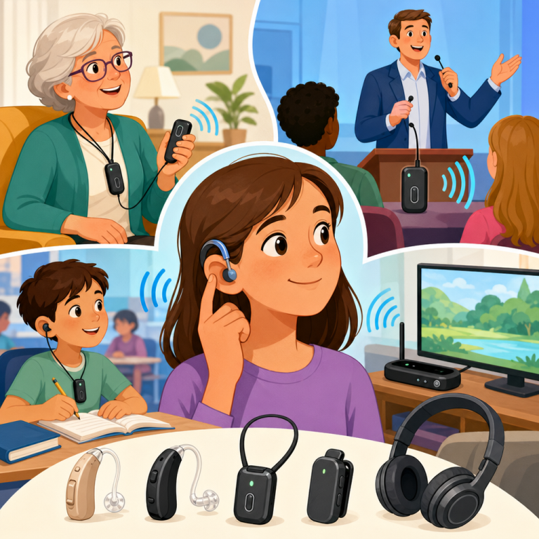 Assistive Listening Devices for Clearer Everyday Hearing