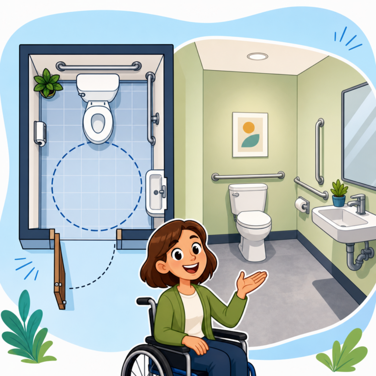 ADA Toilet Room Layouts: Dimensions & Clearance